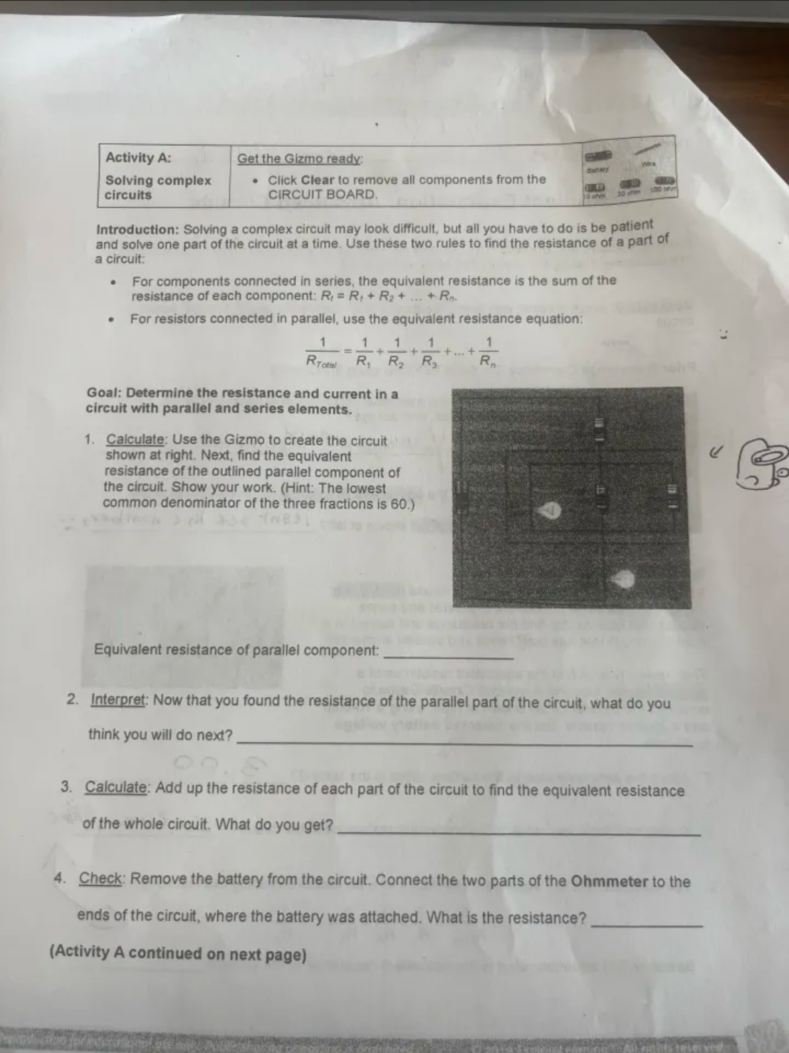 Solved Introduction: Solving a complex circuit may look | Chegg.com