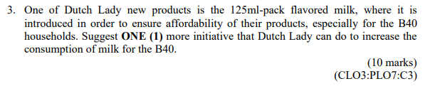 Dutch Lady’s new boss wants us to drink more milk | Chegg.com