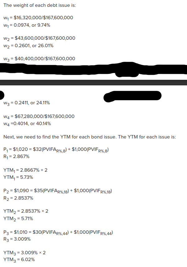 Solved Please explain! I don't understand the YTM | Chegg.com