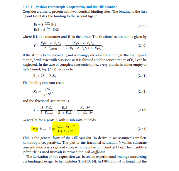 Write a MATLAB code to simulate Hill equation. Read | Chegg.com