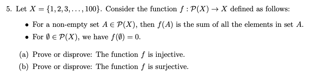 Solved The following is a proof that needs to be written. I | Chegg.com