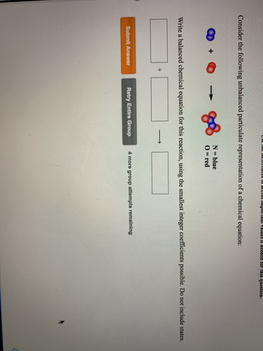 Solved Consider the following unbalanced particulate | Chegg.com