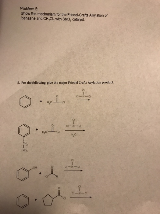 Solved 4. For the following problems, give the major Friedel | Chegg.com