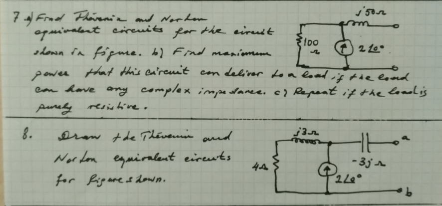 Solved too у'лл 7.a) Fred Thorenia and Norden aquivalent | Chegg.com