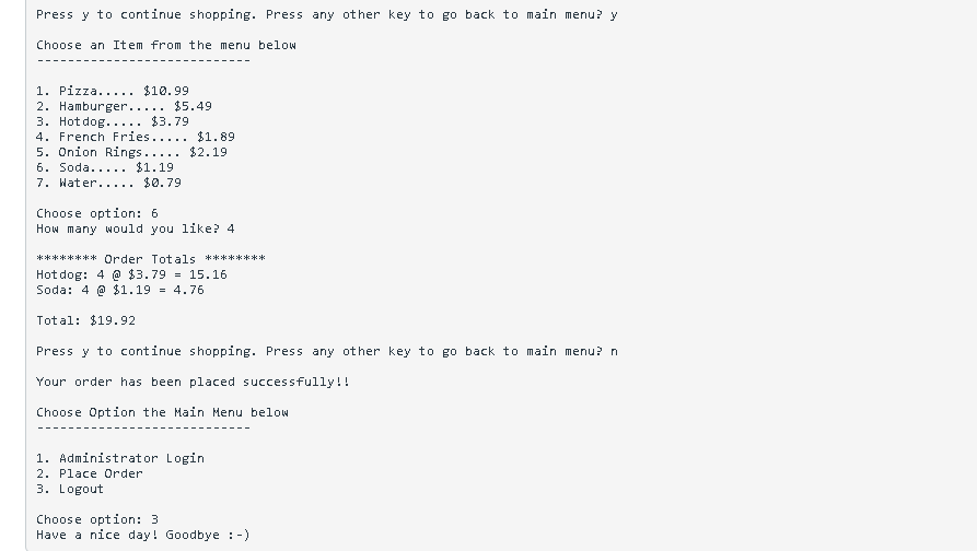 Solved Project Restaurant Menu System Description: You are | Chegg.com