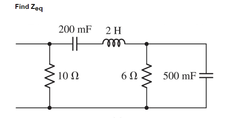Solved Find Zeq | Chegg.com