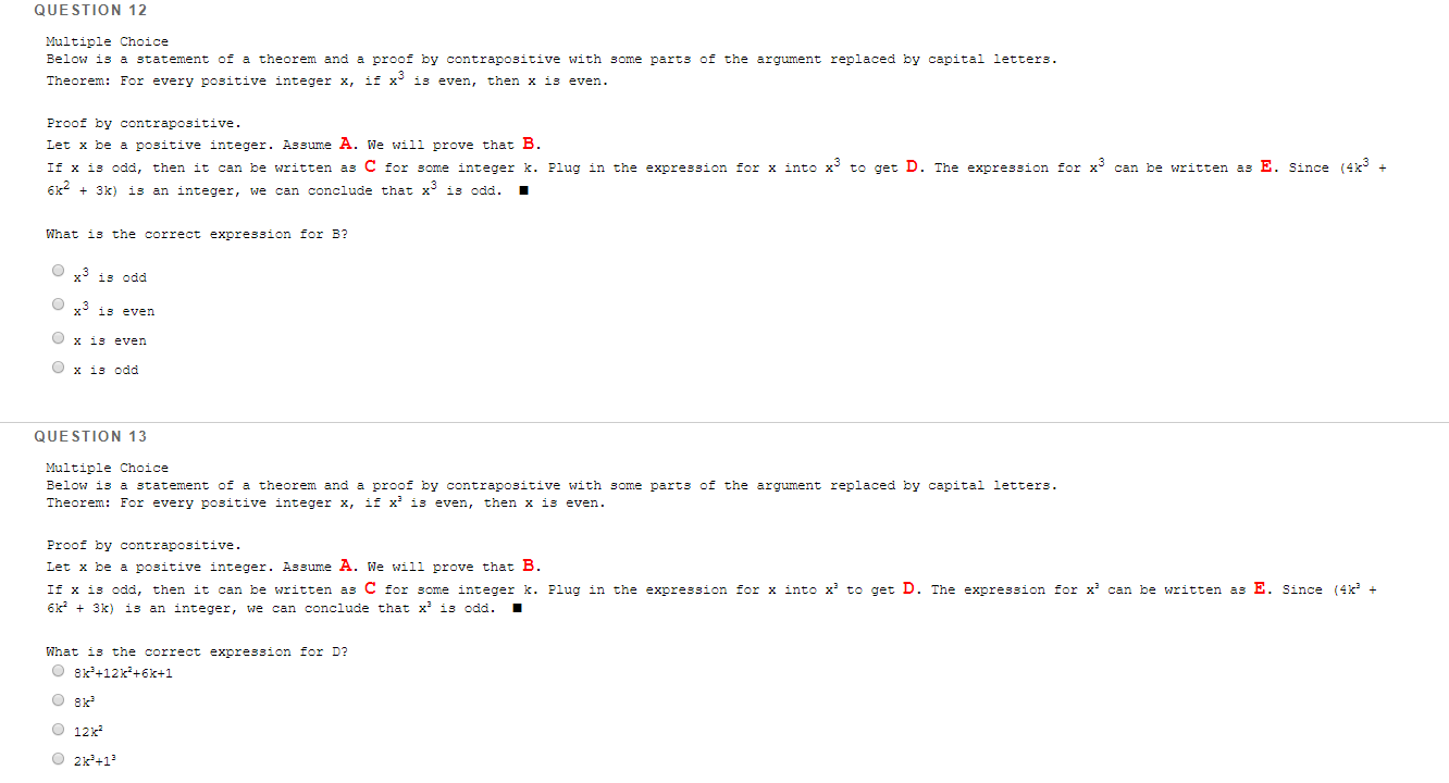 Solved QUESTION 1 True/False Determine whether the statement | Chegg.com