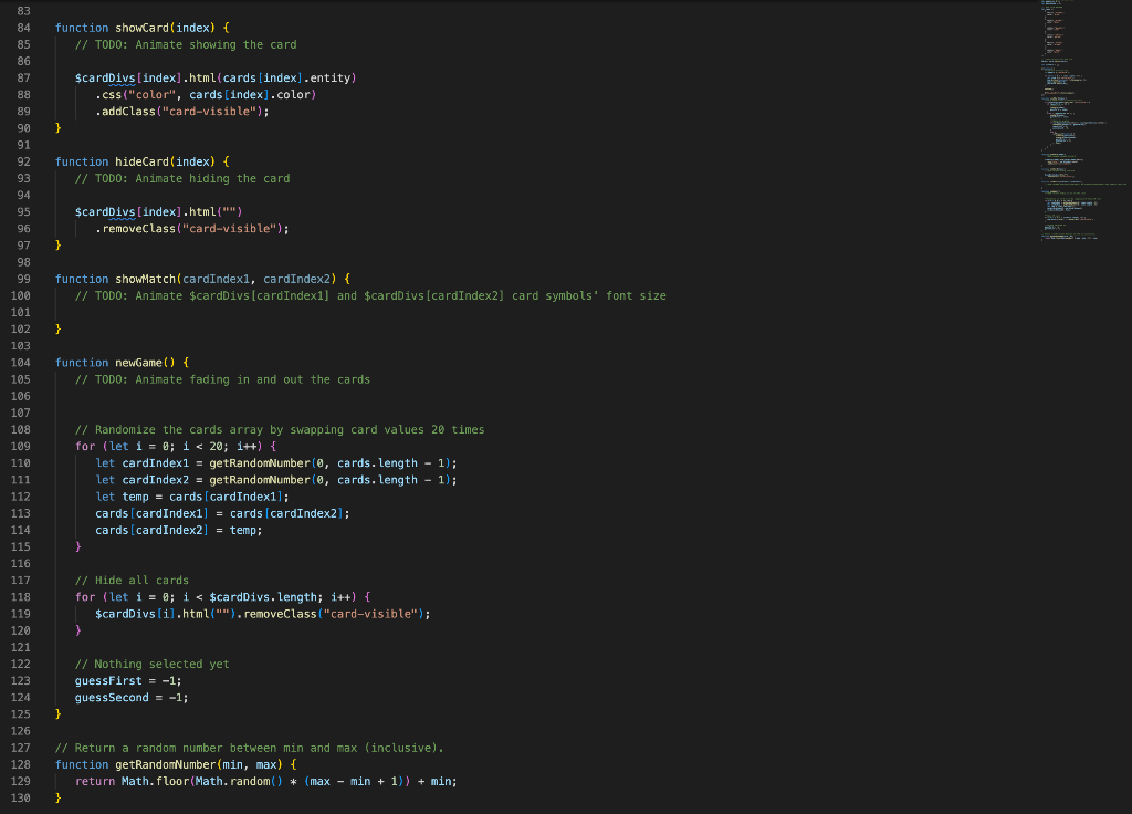 Solved The only file that can be changed is the JavaScript | Chegg.com
