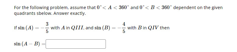 Solved For the following problem, assume that 0∘ | Chegg.com