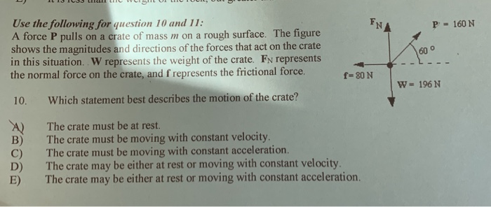 Solved Use the following for question 10 and 11: A force P | Chegg.com