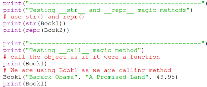 Solved 1- Create a class Book a. initialize it with title, | Chegg.com