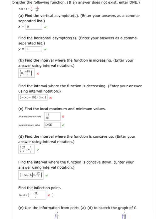 Solved Consider The Equation Below If An Answer Does Not