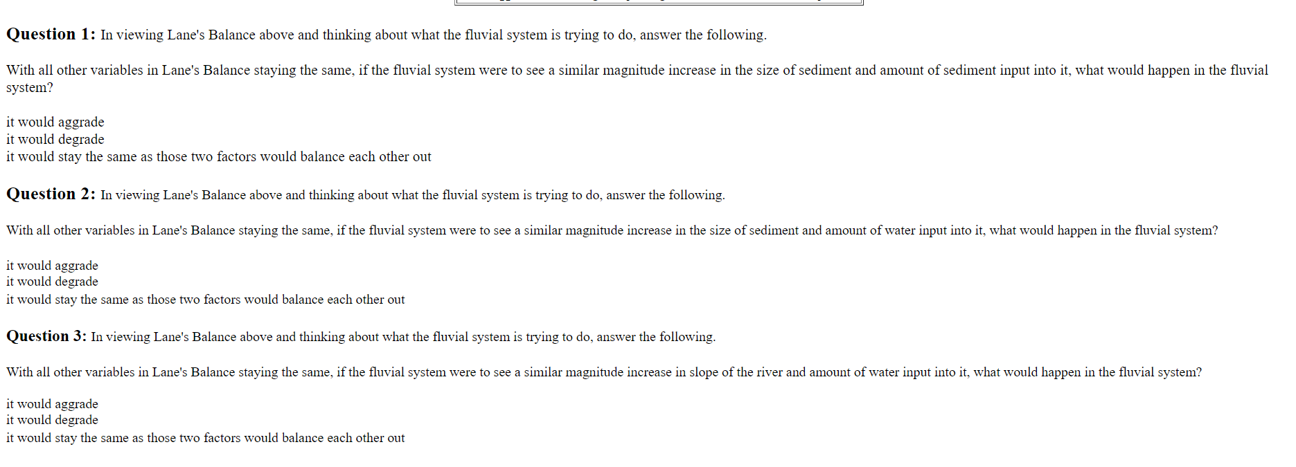 Solved Question 1: In viewing Lane's Balance above and | Chegg.com