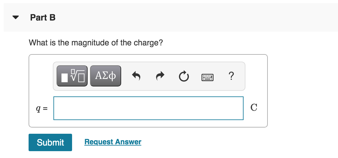 Solved You measure an electric field of 1.36x106 N/C at a | Chegg.com