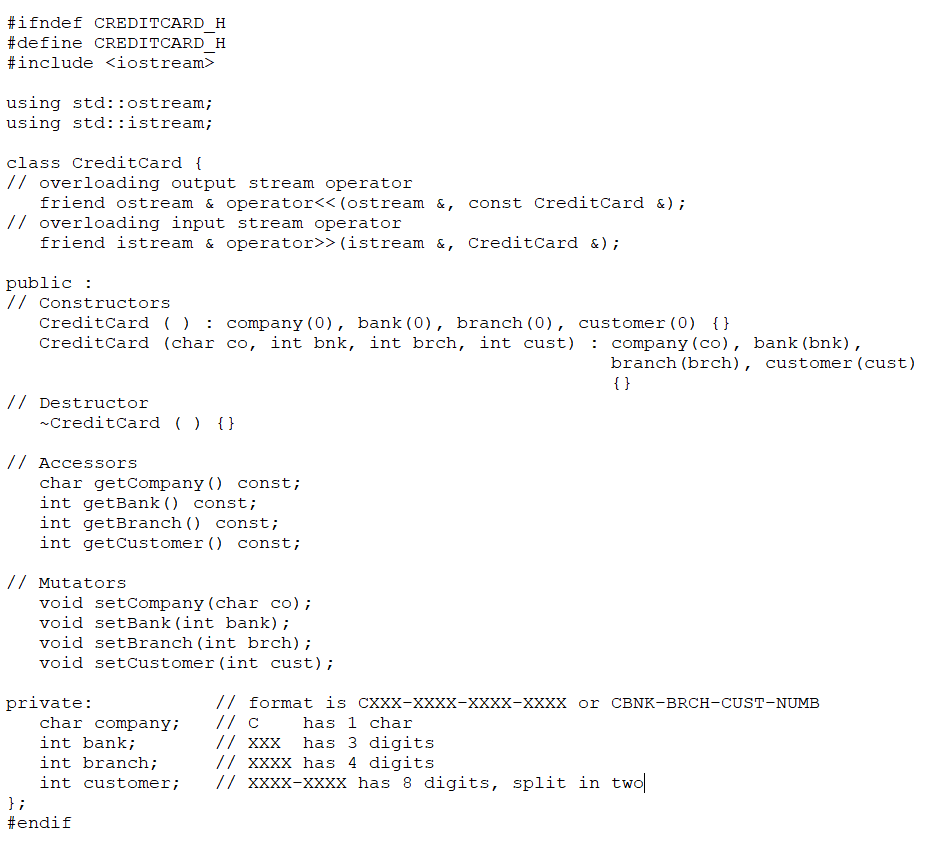 Solved C++ Why are the operator functions declared as | Chegg.com