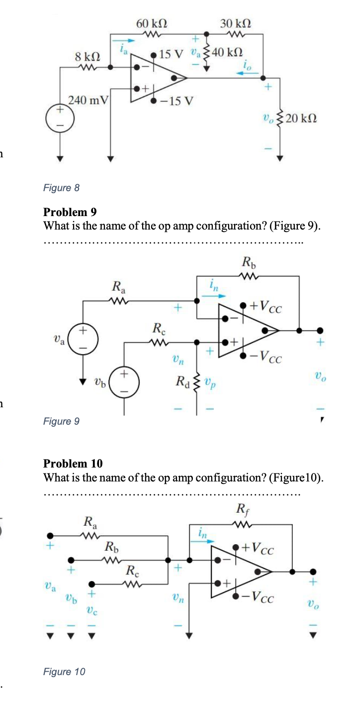 Solved and what are the names of all these op | Chegg.com