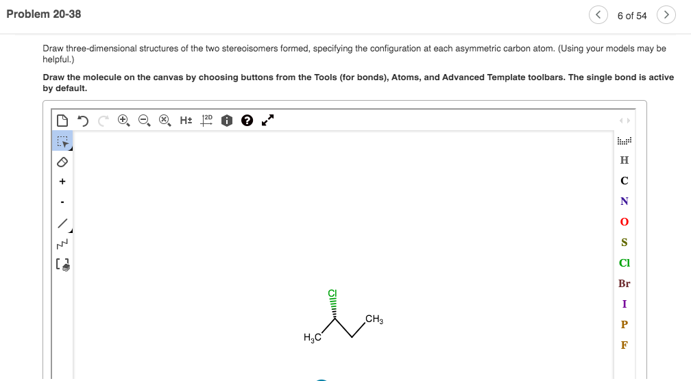 Draw three-dimensional structures of the two | Chegg.com