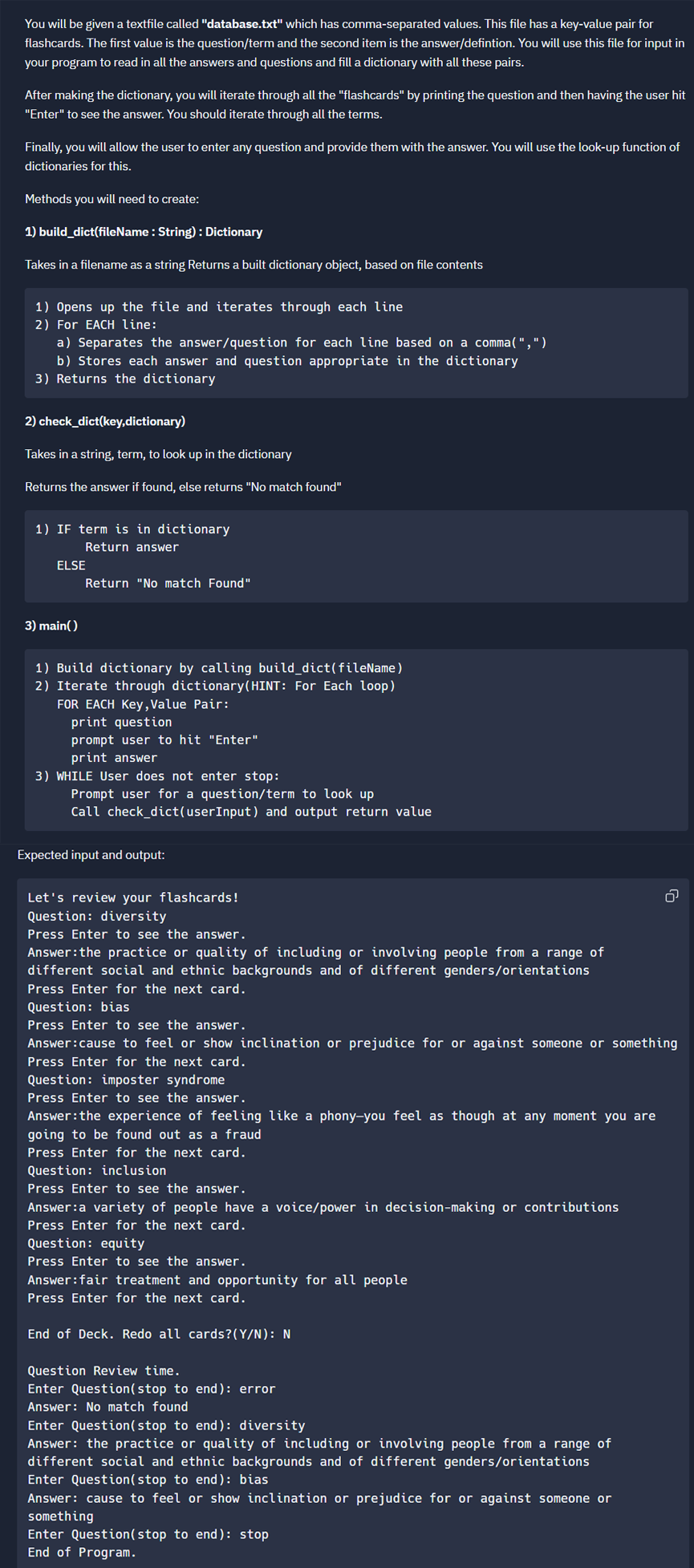 Solved Working ahead on some problems in my Python class and | Chegg.com