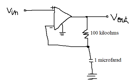 Solved Calculate the output Vout in terms of the input | Chegg.com
