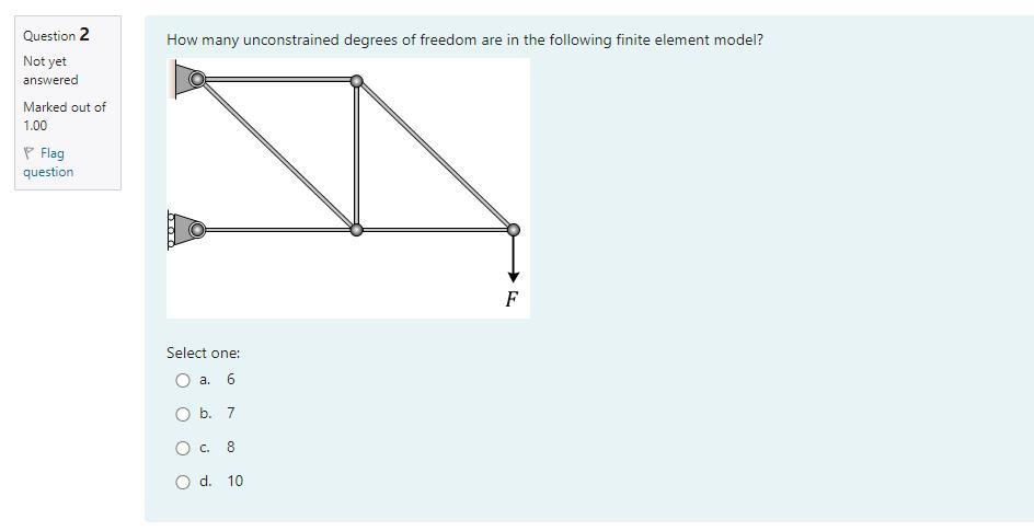 Solved Question 2 Notyet answered Marked out of 1.00 Plag | Chegg.com Solved Question 2 Notyet answered Marked out of 1.00 Plag | Chegg.com