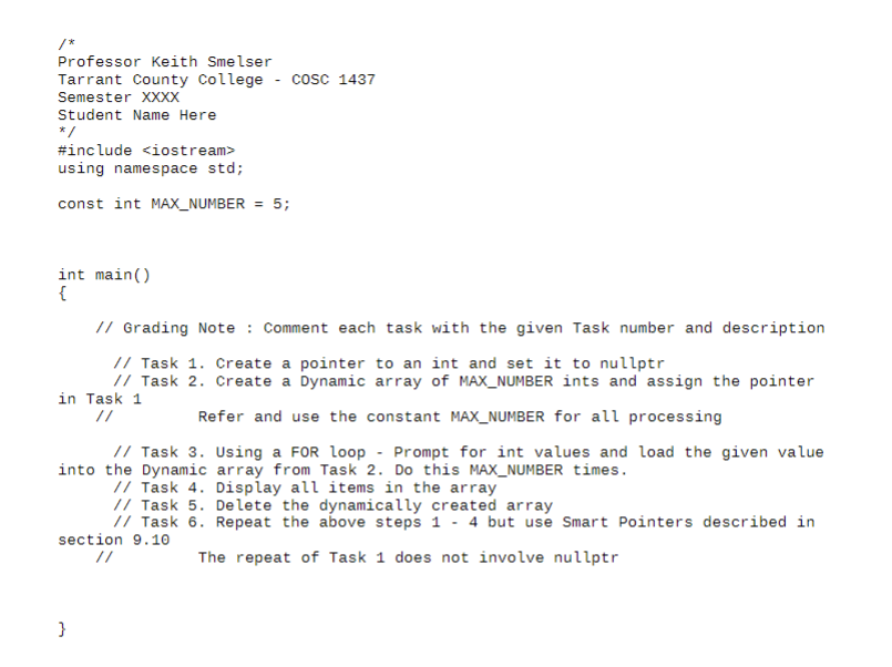 Solved Programming Fundamentals II Modify the attached | Chegg.com
