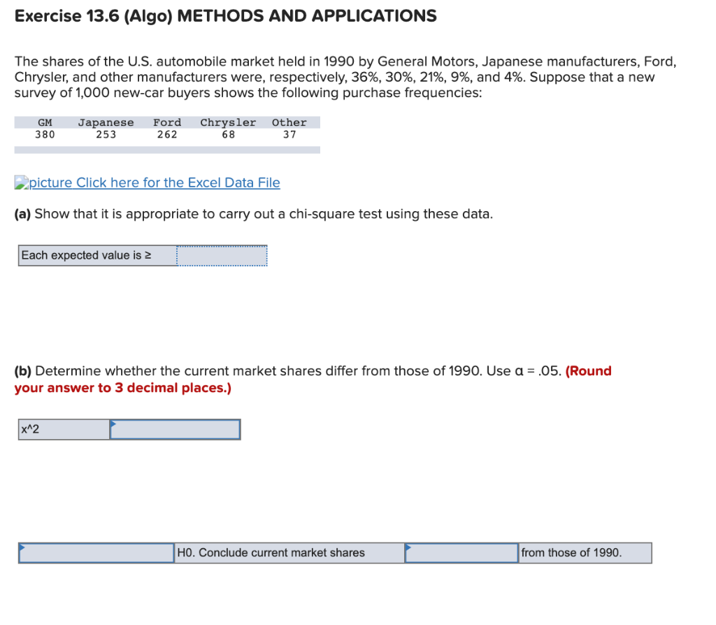 Solved Exercise 13.6 (Algo) METHODS AND APPLICATIONS The | Chegg.com