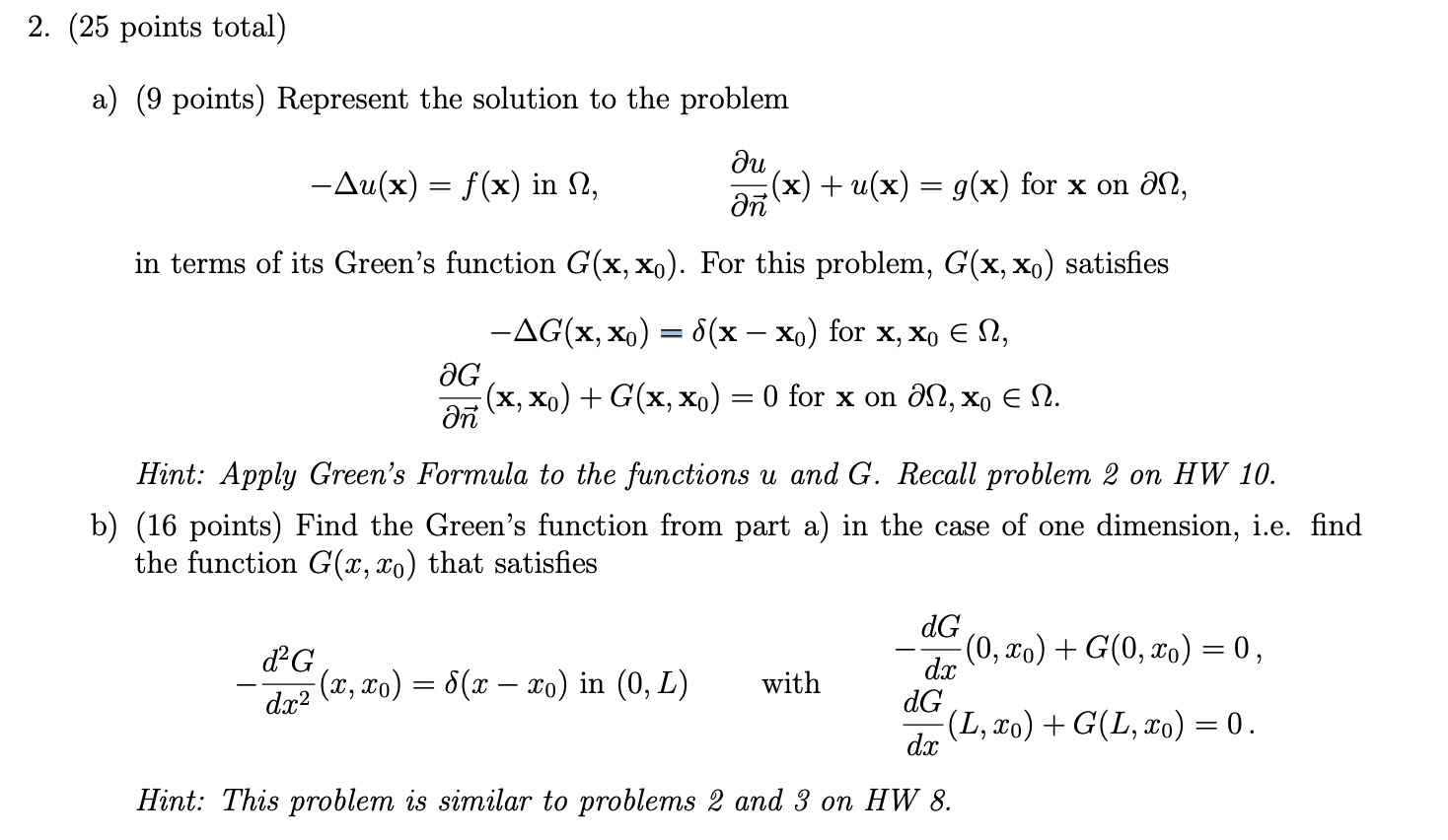 Solved a) (9 points) Represent the solution to the problem | Chegg.com
