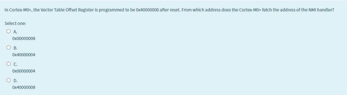 Solved The ARM internal processor clock is running at 16 | Chegg.com