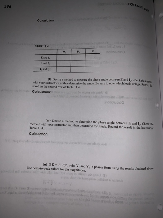 Solved Course and Section cto EXPERIMENT ac series-Parallel | Chegg.com