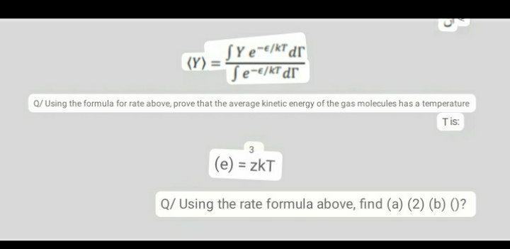 (Y) = SY e-€/kk dr Se-e/kt dr Q/ Using the formula | Chegg.com