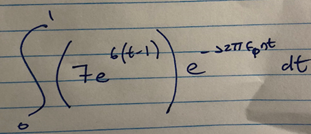 Solved Fourier Transform,* Evaluate / simplify the below | Chegg.com