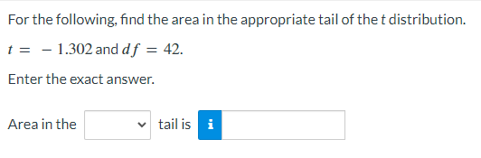 Solved For the following, find the area in the appropriate | Chegg.com