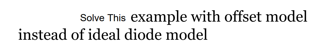 Solved example with offset model Solve This ex instead of | Chegg.com