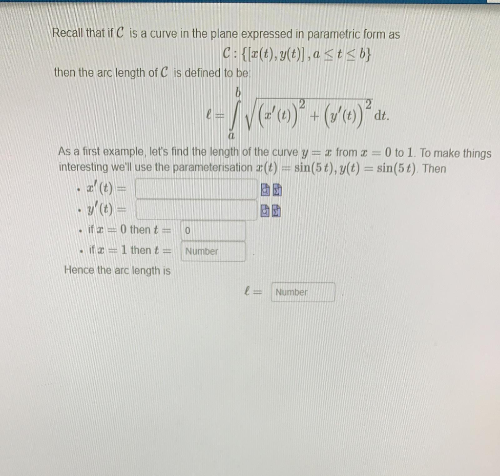 Solved Recall that if C is a curve in the plane expressed in | Chegg.com