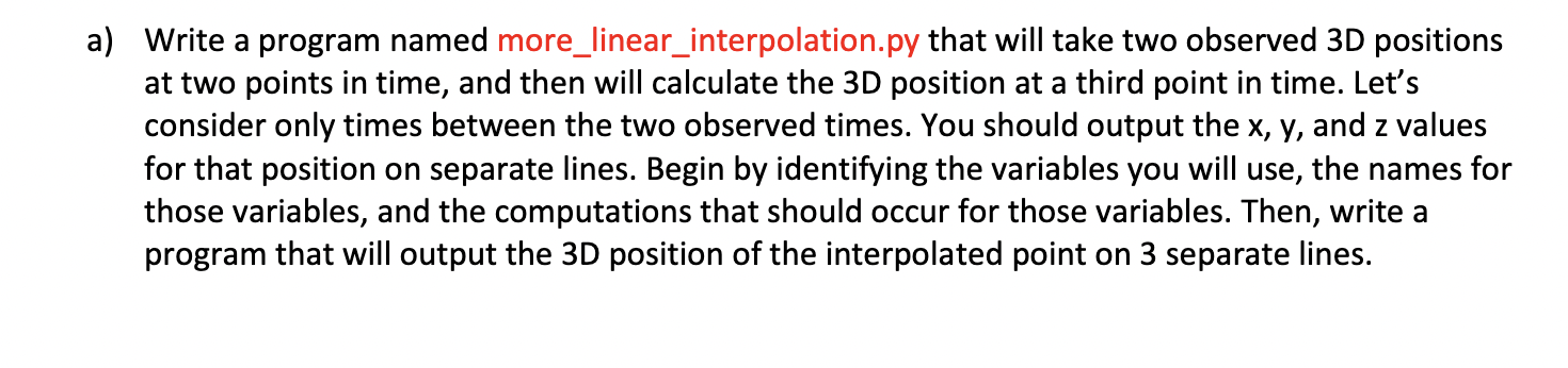 Solved Deliverables. This lab consists of three individual | Chegg.com