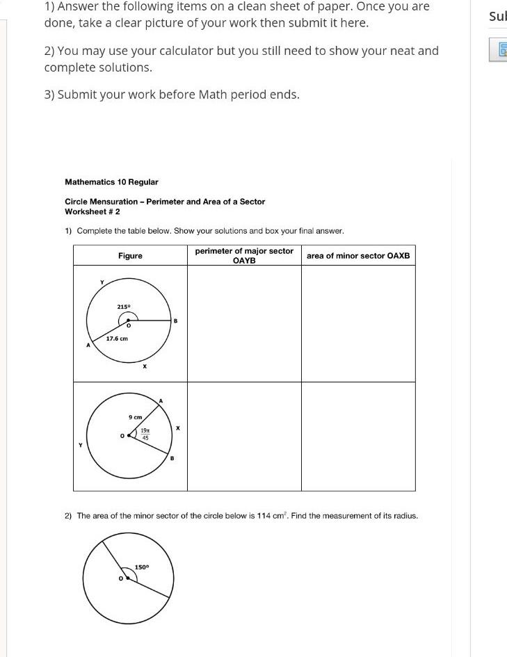 Solved 1) Answer the following items on a clean sheet of | Chegg.com