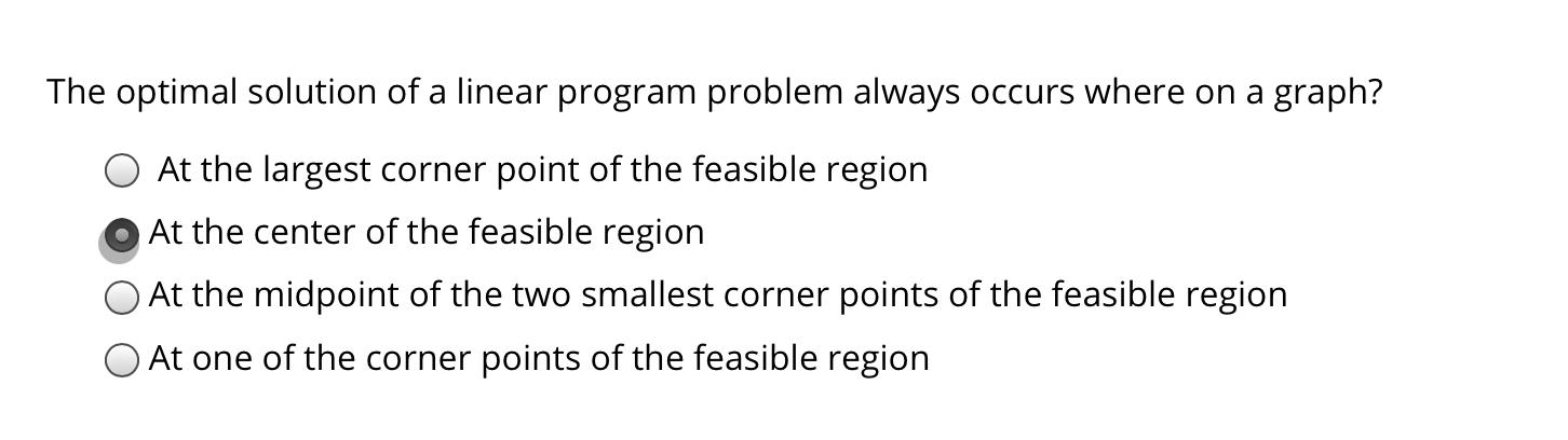 Solved The optimal solution of a linear program problem | Chegg.com