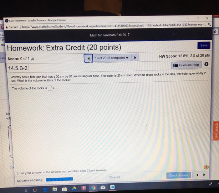 Solved Do Homework- Janelle Ramirez- Google Cheome se&ck | Chegg.com