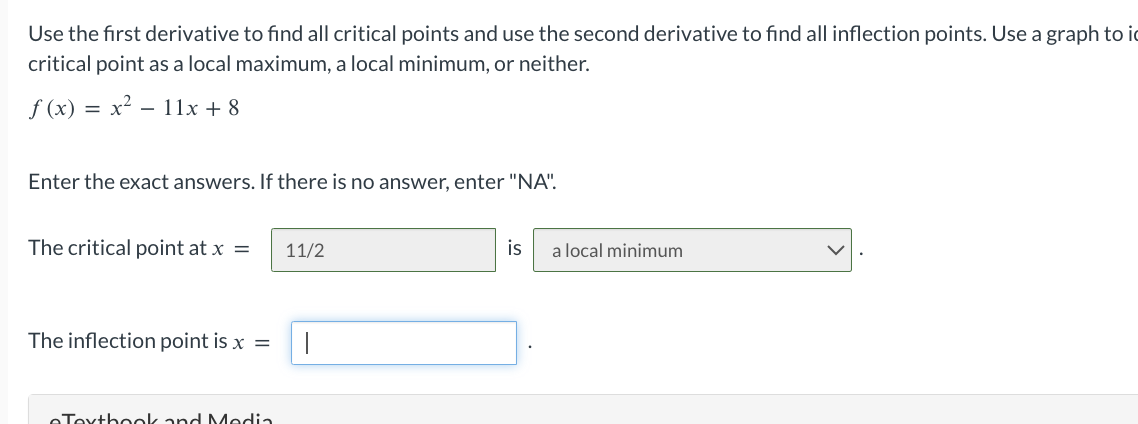 Solved Use the first derivative to find all critical points | Chegg.com