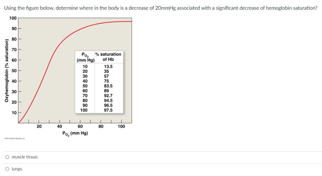 Solved Using the figure below, determine where in the body | Chegg.com