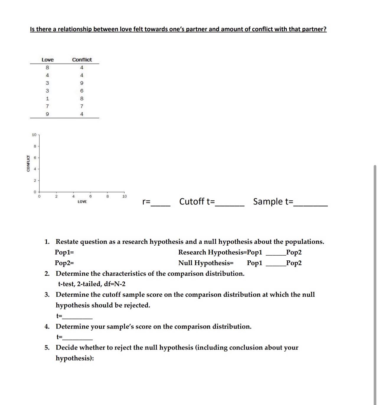 Solved Correlation Steps For Figuring The Correlation