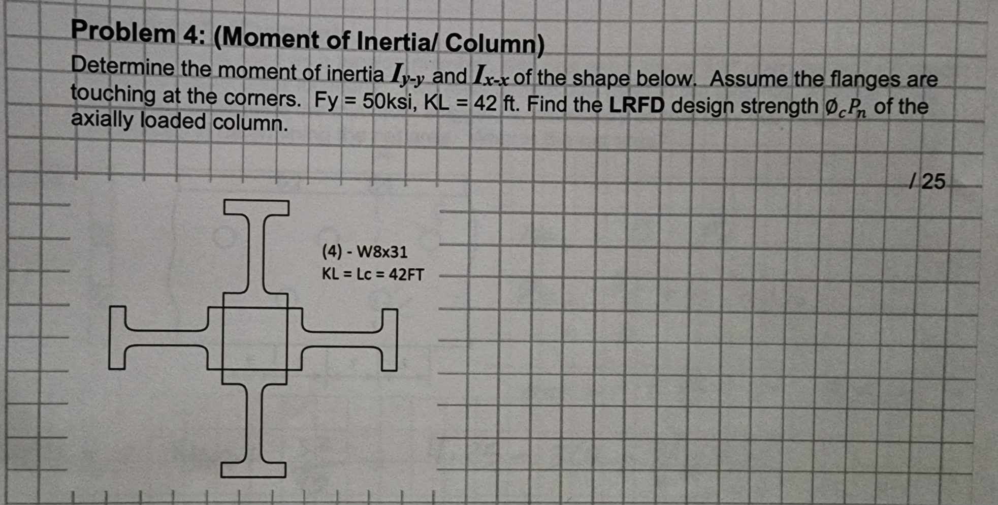 Solved Determine The Moment Of Inertia Iy Y And Ix X Of The