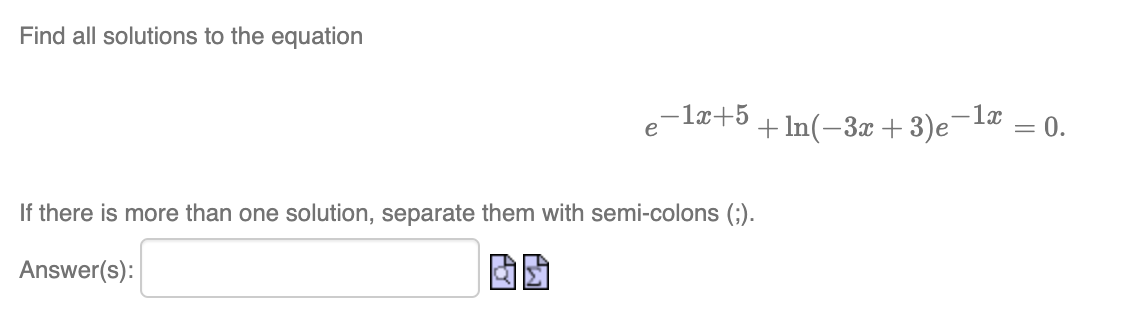 Solved Find all solutions to the equation | Chegg.com
