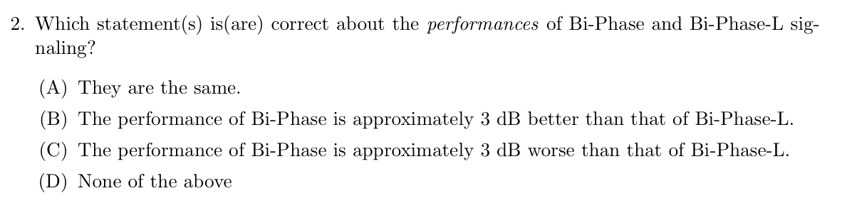 Solved by an EXPERT 2. ﻿Which statement(s) ﻿is(are) ﻿correct about the ...