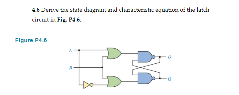 Solved Derive the state diagram and characteristic equation | Chegg.com