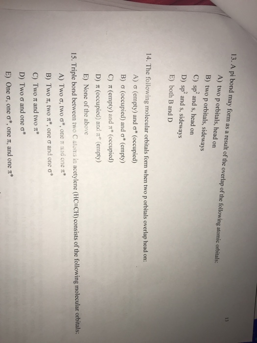Solved 12. 10. Which of the terms best describe(s) the | Chegg.com