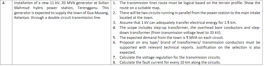 Solved 4. Installation of a new 11 kV, 20 MVA generator at | Chegg.com