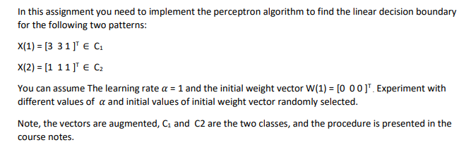 Solved In this assignment you need to implement the | Chegg.com