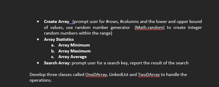 Solved Develop a GUI menu-based program to support | Chegg.com