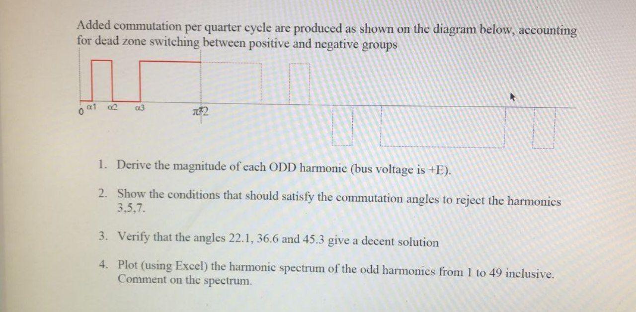 Solved Added commutation per quarter cycle are produced as | Chegg.com